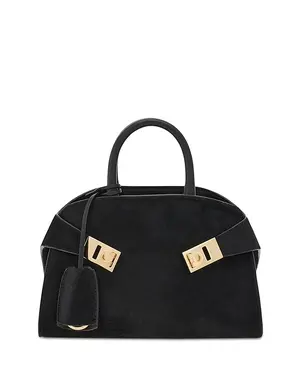 FERRAGAMO Hug Mini Bag - Nero