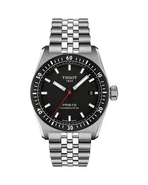 TISSOT Pr516 Powermatic 80 Watch - Black/silver