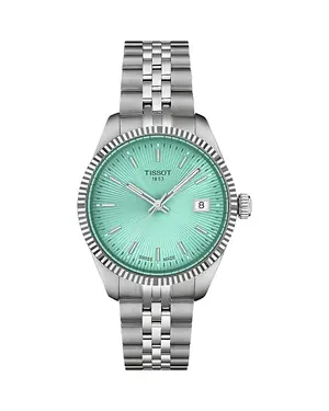 TISSOT Ballade Watch 34mm - Green/silver