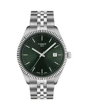 TISSOT Ballade 40mm Watch - Green/silver