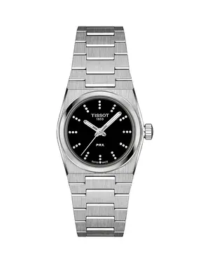 TISSOT Prx Quartz Watch, 25mm - Black/silver
