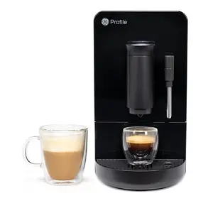 GE APPLIANCES Profile Automatic Espresso Machine And Frother - Black