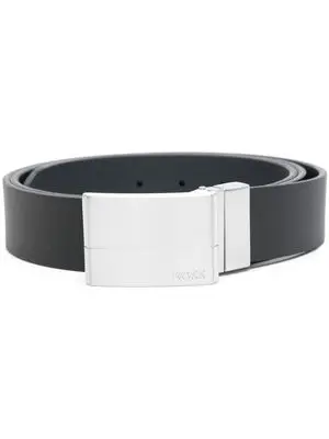 BOSS Interchangeable-buckle Belt - Black