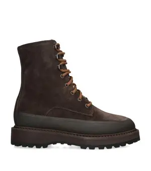 Le Monde Beryl Suede Dolomite Ankle Boots