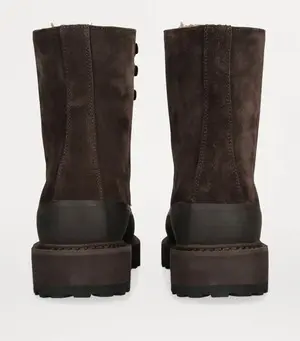 Le Monde Beryl Suede Dolomite Ankle Boots