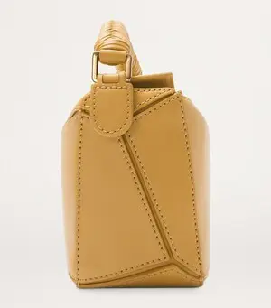 Loewe Mini Puzzle Top-handle Bag - Beige