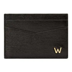 Wolf W Cardholder - Black