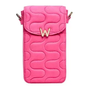 Wolf Mimi Swirl Phone Bag - Pink Flash