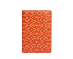 Wolf Signature Passport Sleeve - Orange