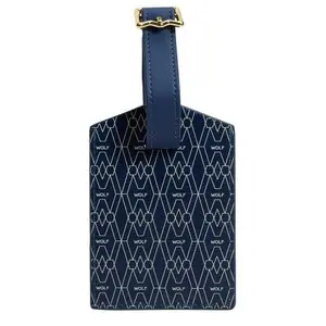 Wolf Signature Luggage Tag - Blue