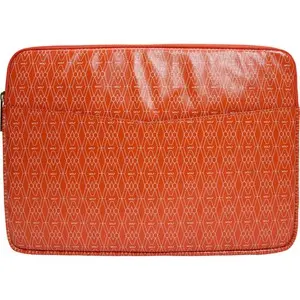 Wolf Laptop Zip Case - Orange