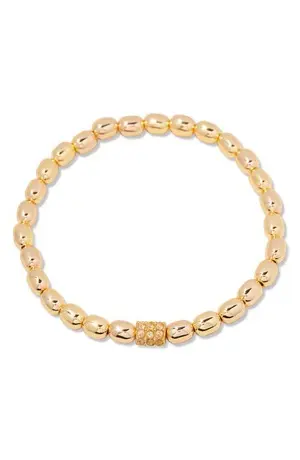 BROOK & YORK Brei Birthstone Beaded Bracelet - Gold November