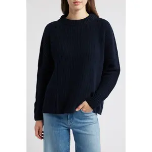 Frank & Eileen Montecito Cotton Sweater - Marine