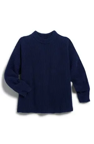 Frank & Eileen Montecito Cotton Sweater - Marine