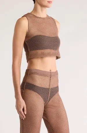 BOAMAR Filua Mesh Crop Top