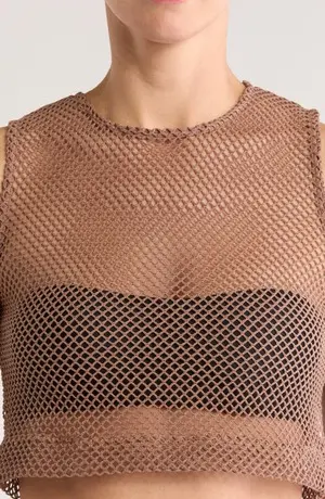 BOAMAR Filua Mesh Crop Top