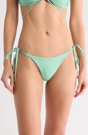 BOAMAR Naos Low Rise Bikini Bottom - Pesto