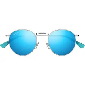 Maui Jim Blue Round Sunglasses