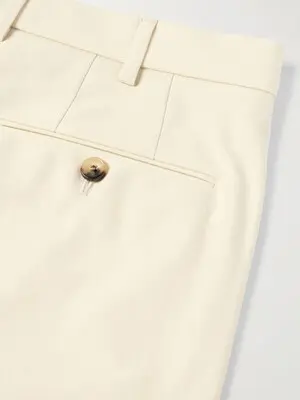 Loro Piana Carlo Hyannis Tapered Cotton-blend Trousers
