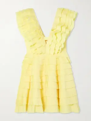 Aje Ruffled Cocktail Dresses
