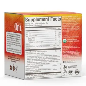OM MUSHROOM Morning Energy Blend 10 Packets