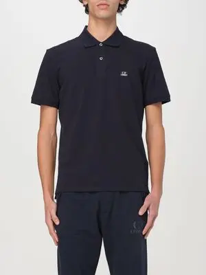C.P. COMPANY Polo Shirt Men Blue