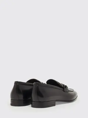 FERRAGAMO Gancini Leather Loafers