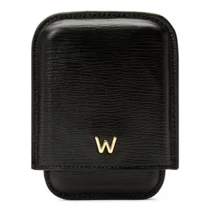 Wolf W Moulded Card - Black