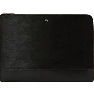 Wolf W Laptop Sleeve - Black