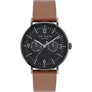 Ted Baker London Phylipa Gents Strap Watch - Brown