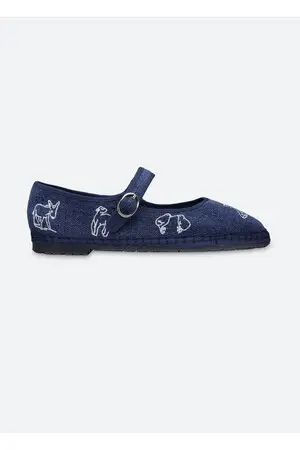 Sea Demi Mary Jane Flats