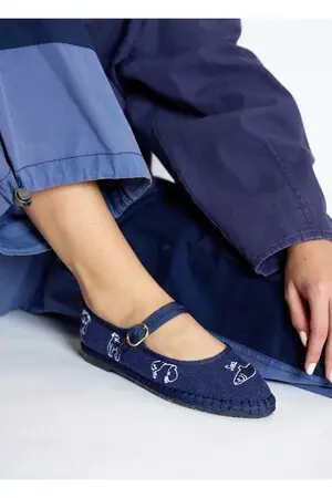 Sea Demi Mary Jane Flats