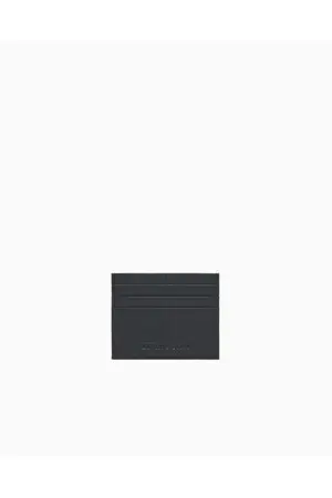 Emporio Armani Tumbled Leather Card Holder