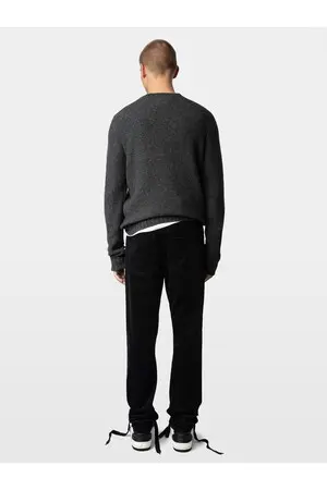 Zadig&Voltaire Slim-fit Corduroy Trousers - Black