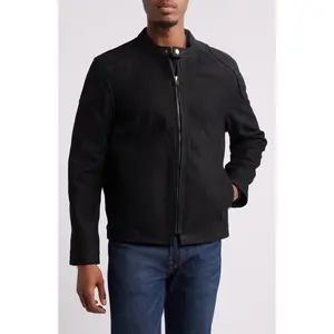 THE FRYE COMPANY Modern Racer Leather Jacket