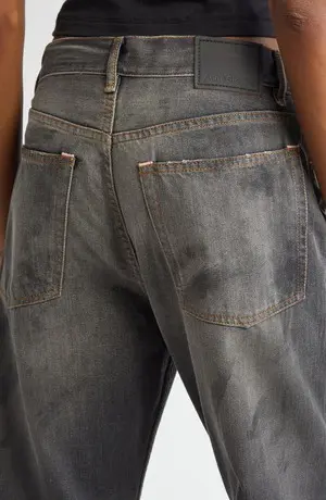 Acne Studios 2021 Trafa Paint Splatter Jeans