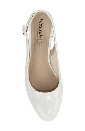 LIFESTRIDE Tia Slingback Sandal - White