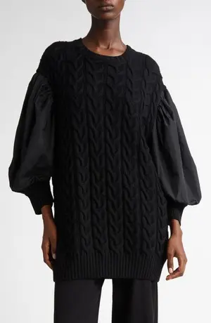 Max Mara Ancella Mixed Media Sweater