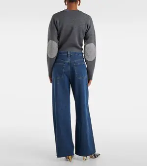 FRAME Le Low Baggy Wide-leg Jeans