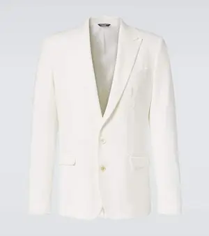 Dolce & Gabbana Single-breasted Blazer - White
