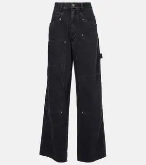 Marant Etoile Black Wash Jeans For Women