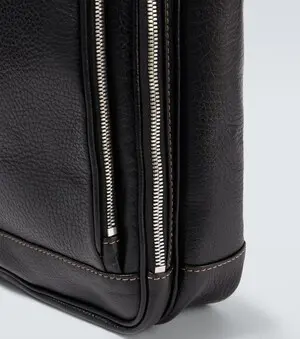 Brunello Cucinelli Leather Briefcase - Black
