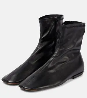 Dries Van Noten Glove Leather Ankle Boots
