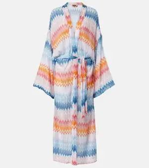 Missoni Zig Zag Lamé Beach Cover-up - Multicoloured