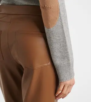 Max Mara Sublime Cropped Bootcut Pants - Brown