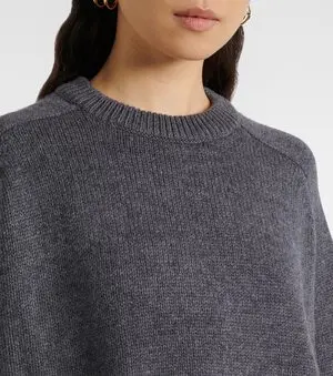 LISA YANG Karine Cashmere Sweater - Grey