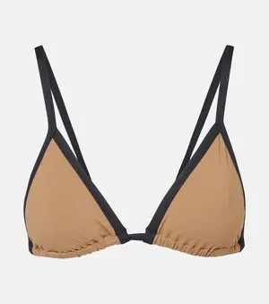 Marysia Bianco Bikini Top - Brown