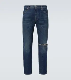 Dolce & Gabbana Distressed Slim Jeans