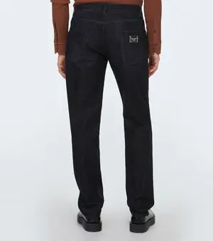 Dolce & Gabbana Distressed Slim Jeans
