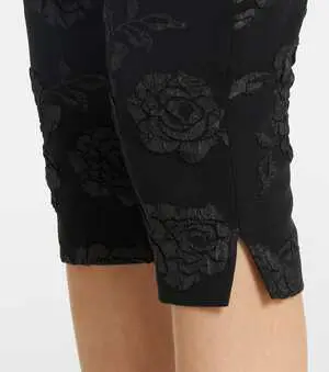 Remain Birger Christensen Floral Jacquard Capri Pants